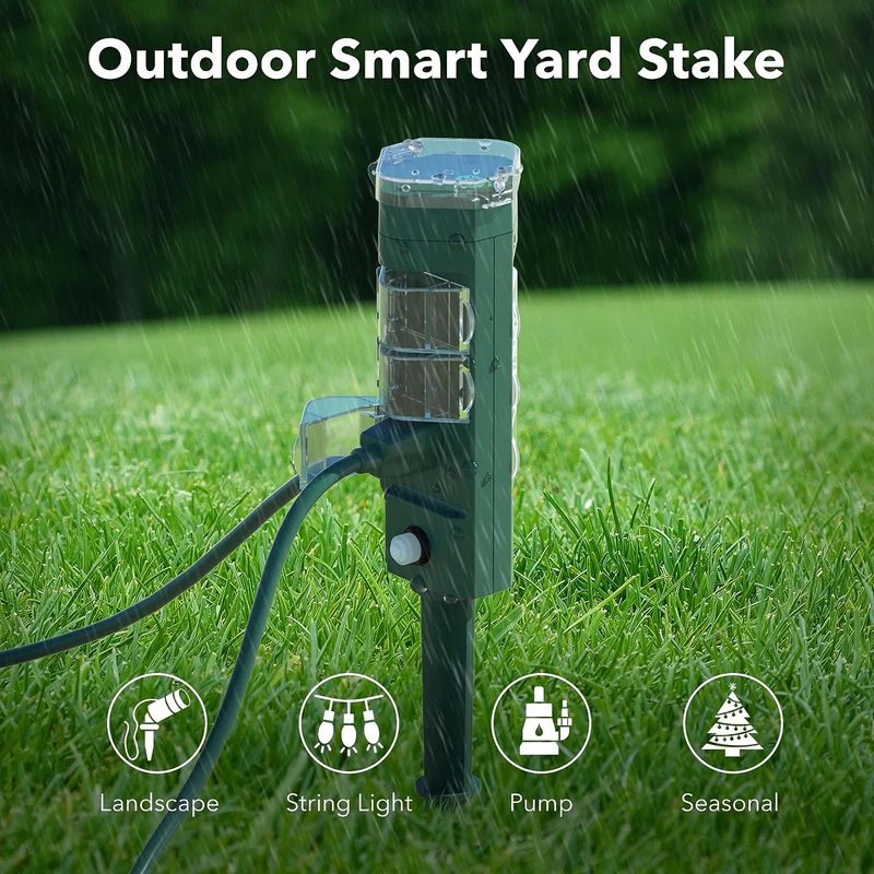 Discover the Power of BN-LINK's Outdoor Smart WiFi Plug Power Stake Ti
