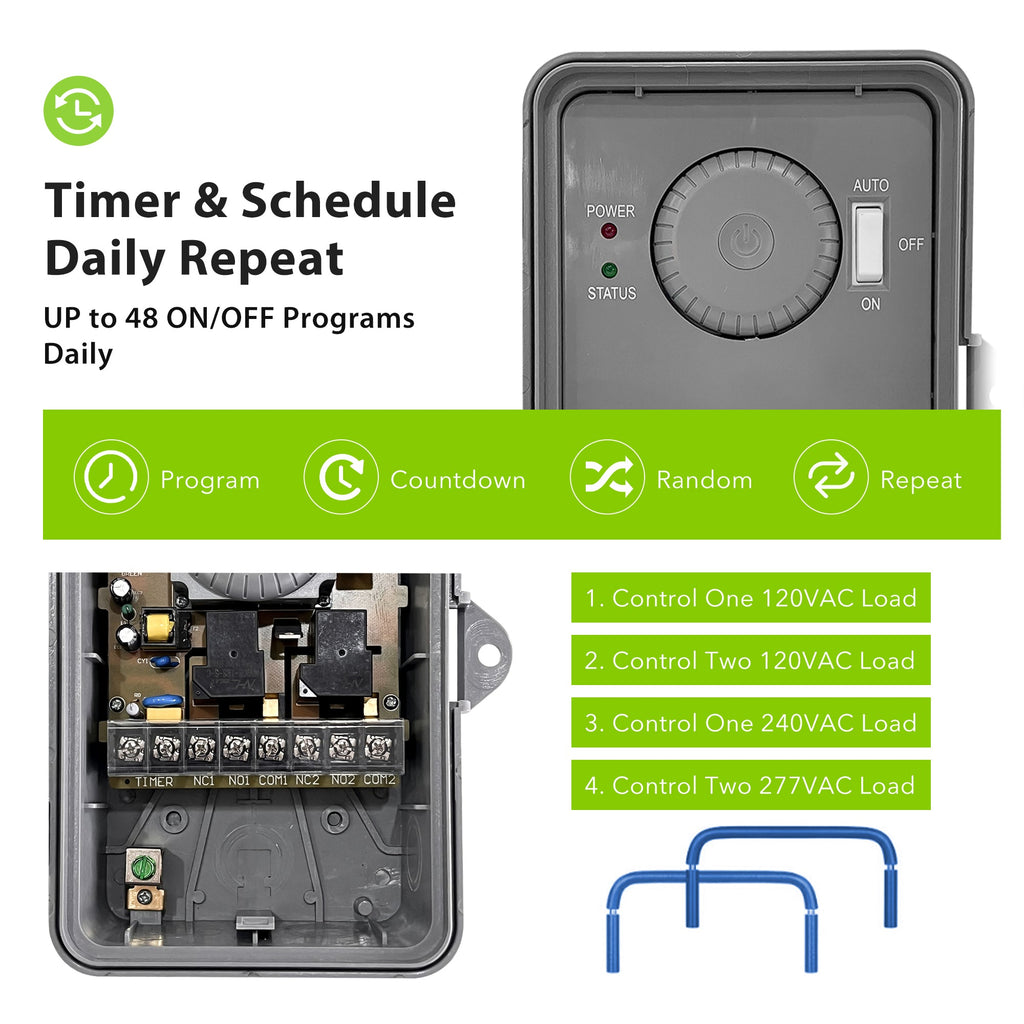 Heavy Duty Digital Timer Programming A Ge