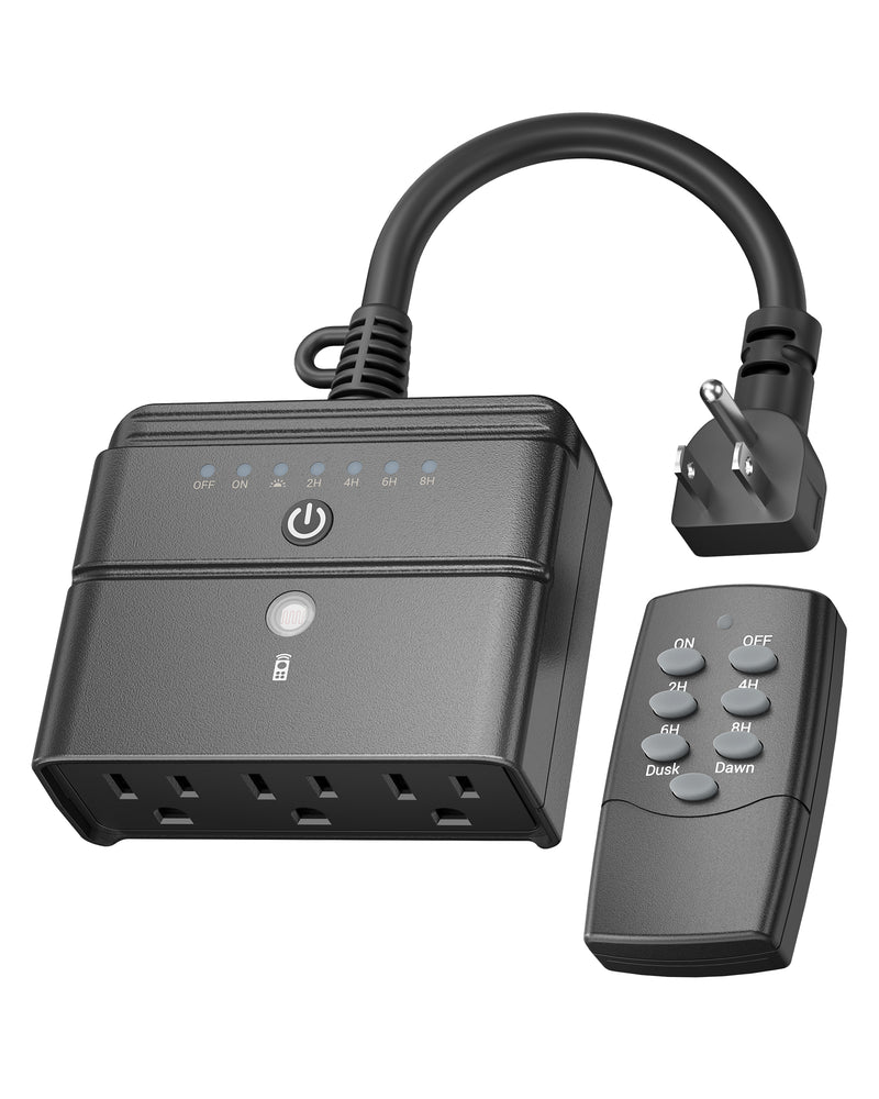 Outdoor Remote Photoelectric Countdown Timer Photocell Light Sensor BN