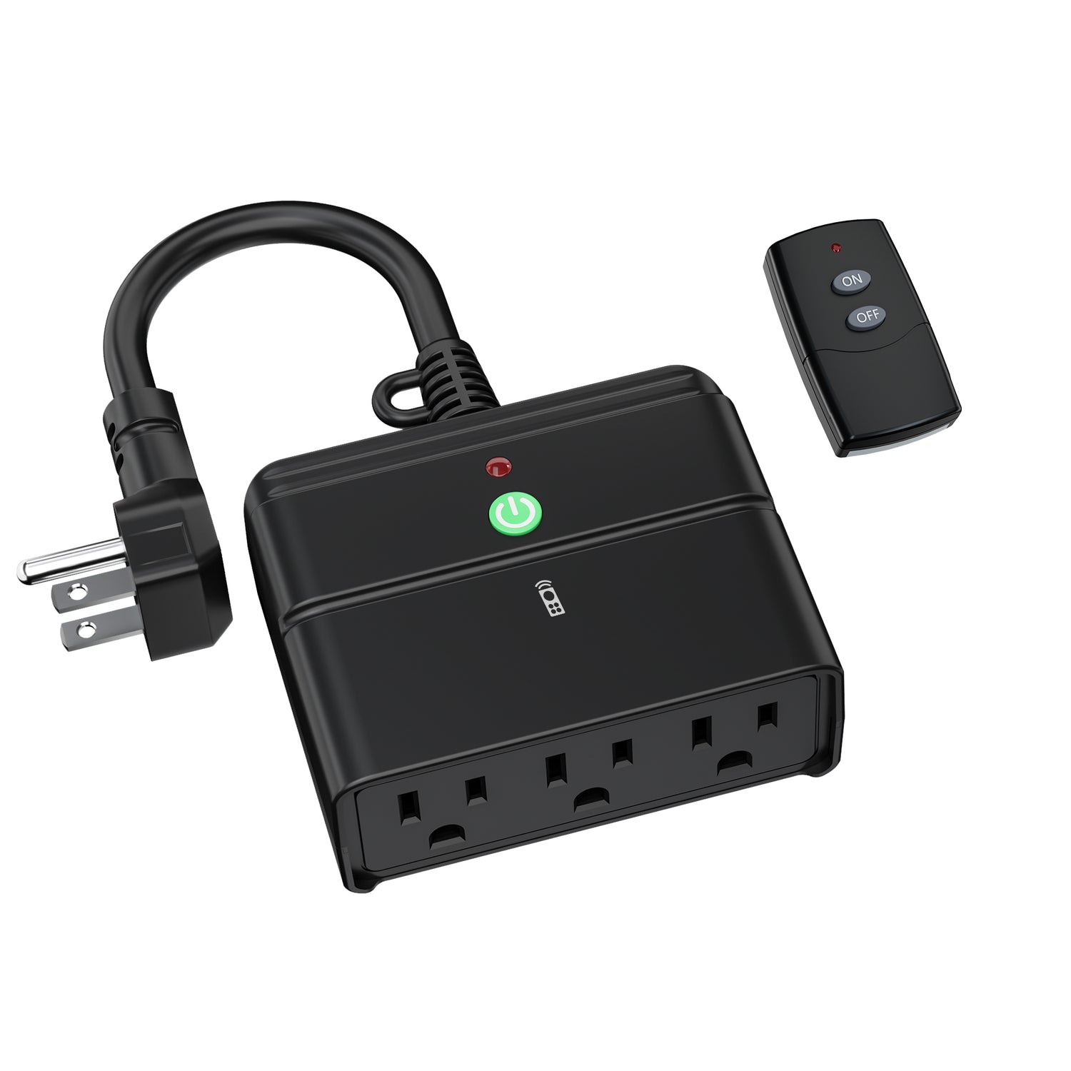 BN-LINK Outdoor Water Resistant Wireless Remote Control Electrical ...