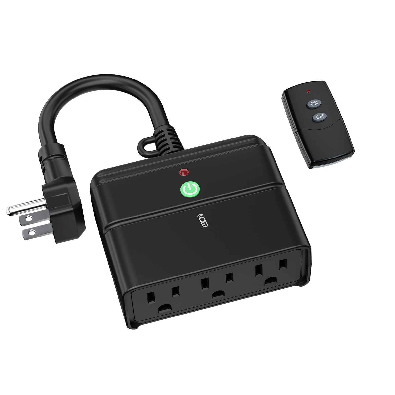 BN-LINK Outdoor Water Resistant Wireless Remote Control Electrical ...