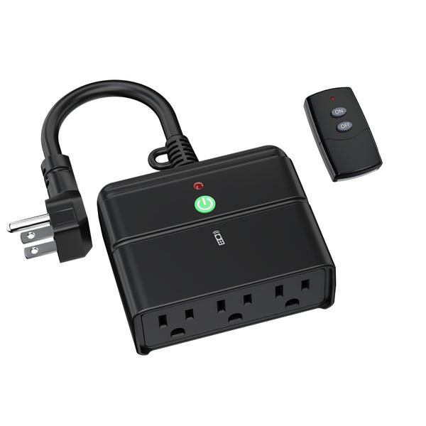 BN-LINK Outdoor Water Resistant Wireless Remote Control Electrical ...