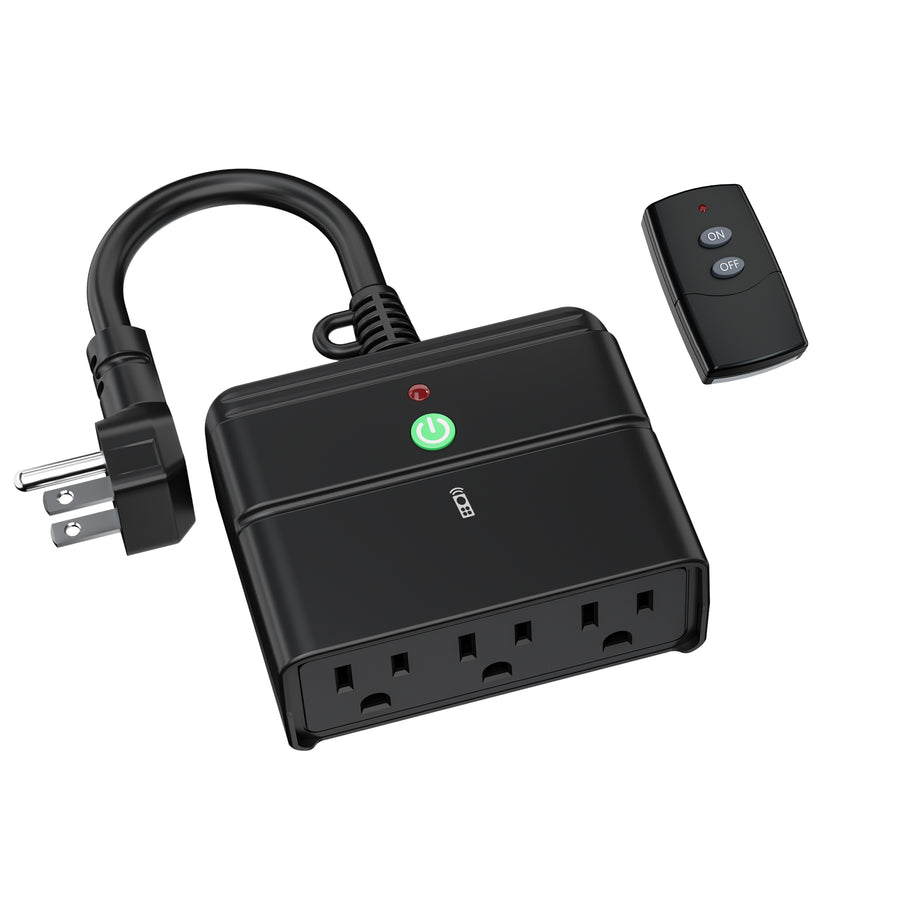 BN-LINK Outdoor Water Resistant Wireless Remote Control Electrical ...