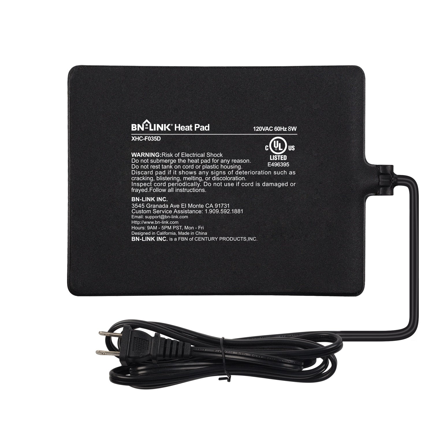 2 PACK Pet Heating Pad Electric Indoor Waterproof for Reptiles, 6" x 8 ...