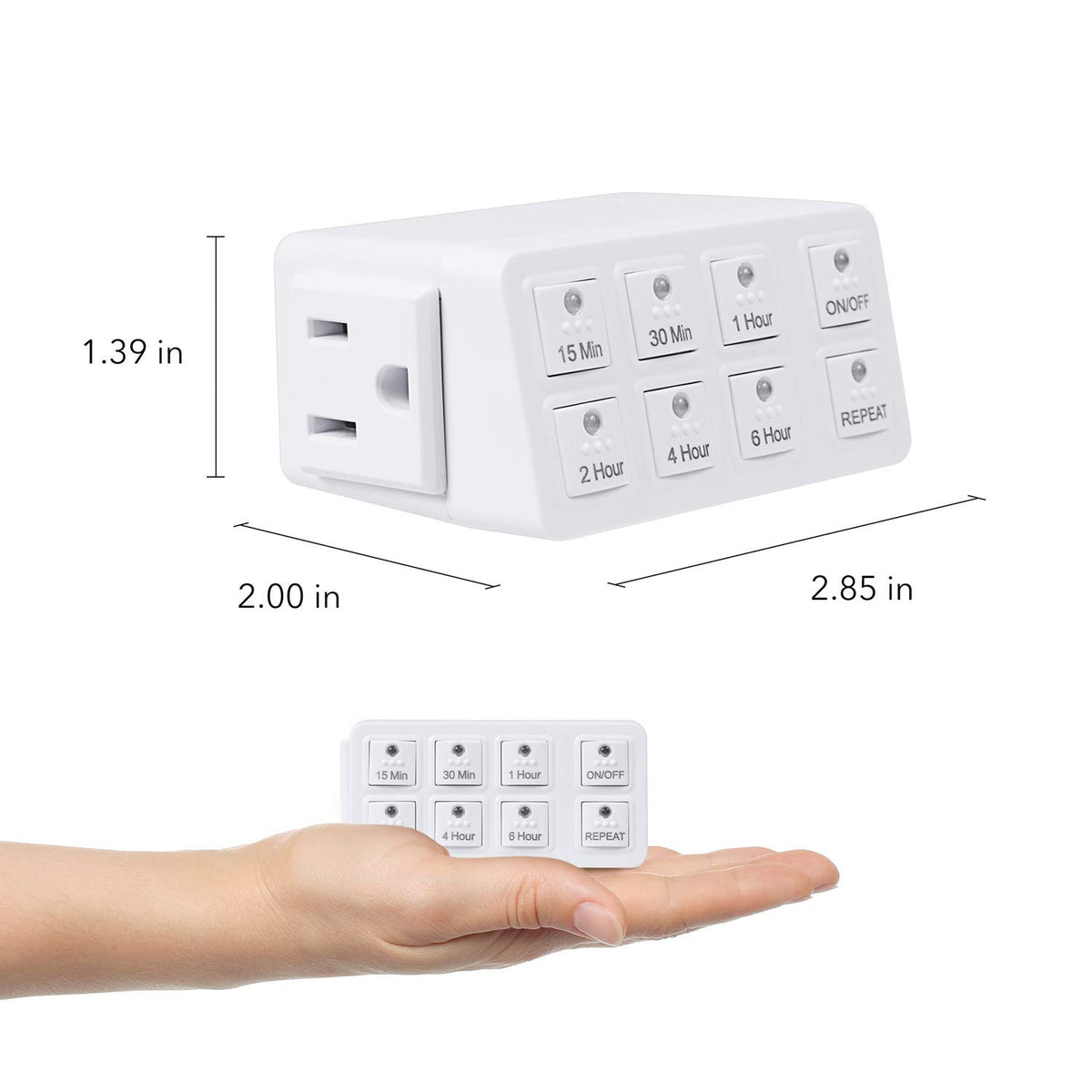 BN-LINK Smart Digital Countdown Timer With Repeat Function