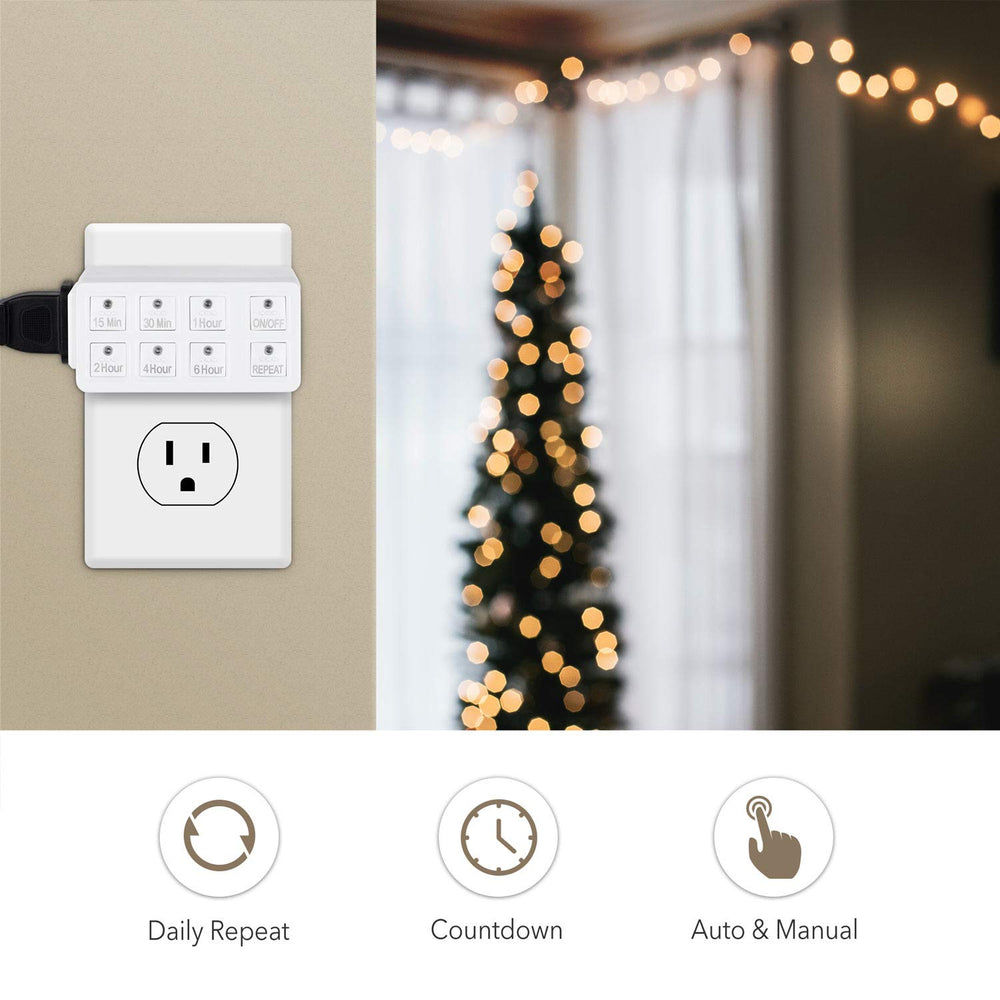 BN-LINK Smart Digital Countdown Timer With Repeat Function